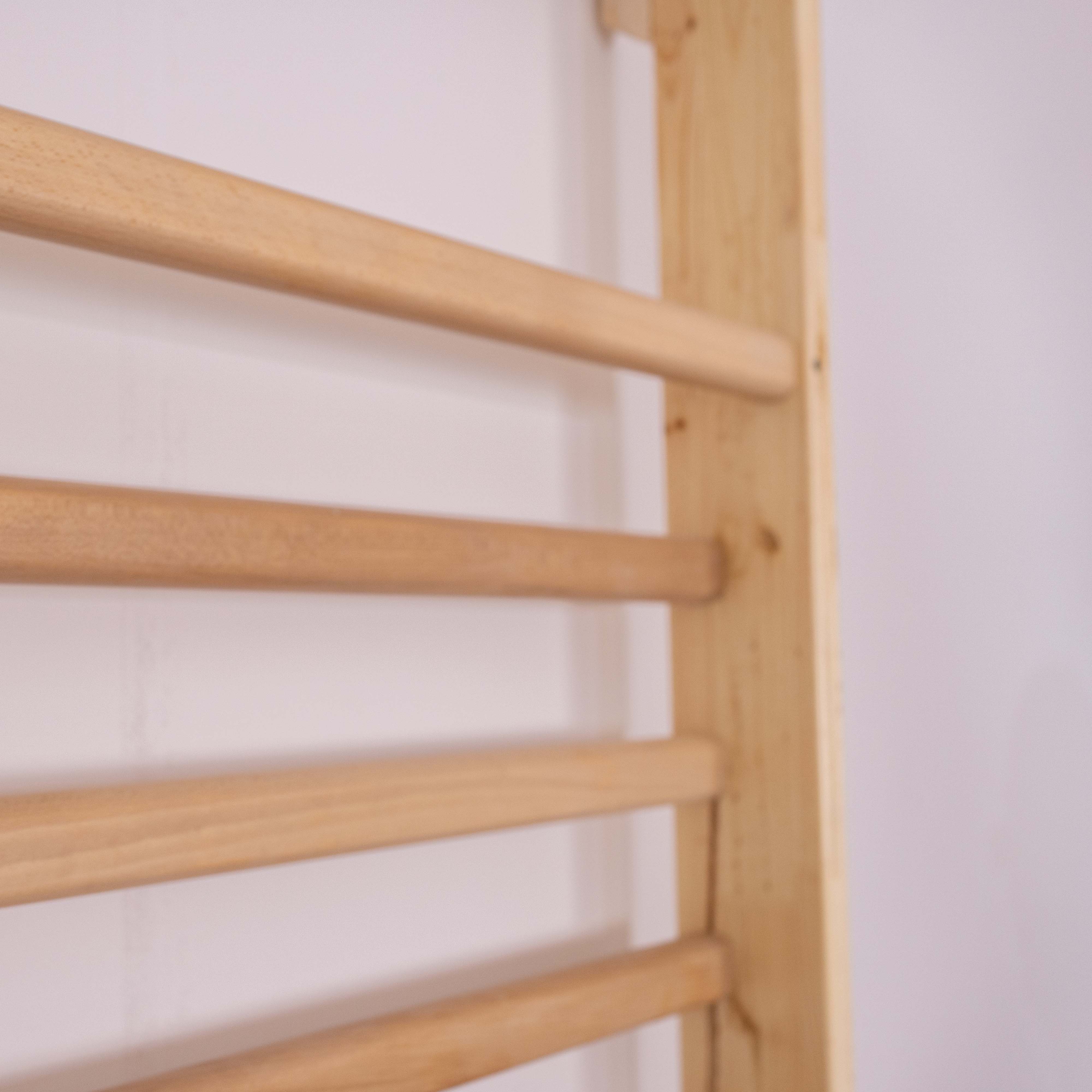 Spalier gimnastica Transilvan, Lemn masiv, 233x85x11 cm