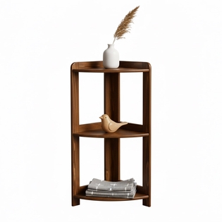 Raft Elisse Transilvan, 3 polite, Colt Exterior, 37x37x88 cm, Nuc